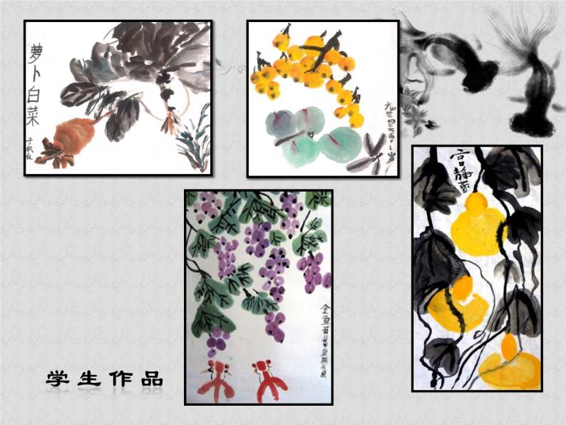 2020-2021学年12 向齐白石学画蔬果示范课ppt课件-教习网|课件下载