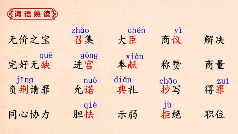 人教部编版五年级上册6 将相和集体备课课件ppt-教习网|课件下载