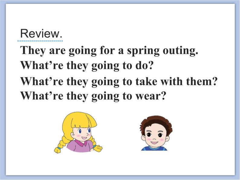 2021学年Unit 4 A Spring Outing综合与测试获奖课件ppt-教习网|课件下载