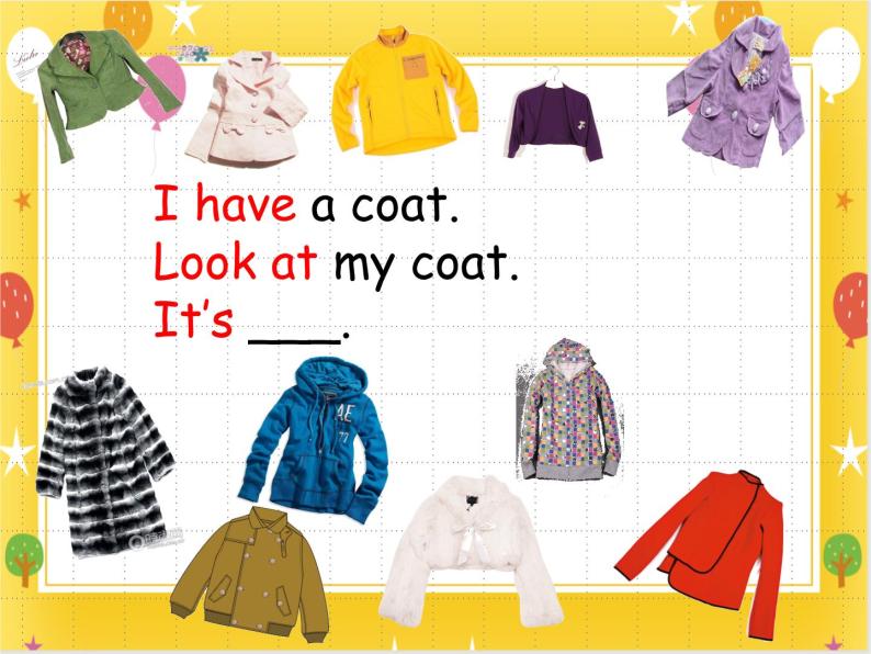 英语二年级下册unit 3 My clothes优秀课件ppt-教习网|课件下载