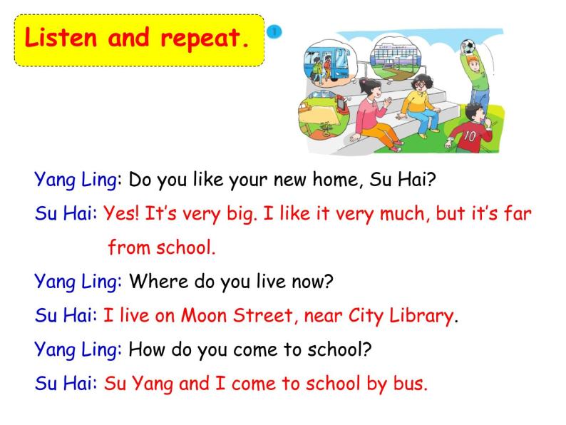 2021学年Unit 2 How do you come to school?课文配套课件ppt-教习网|课件下载