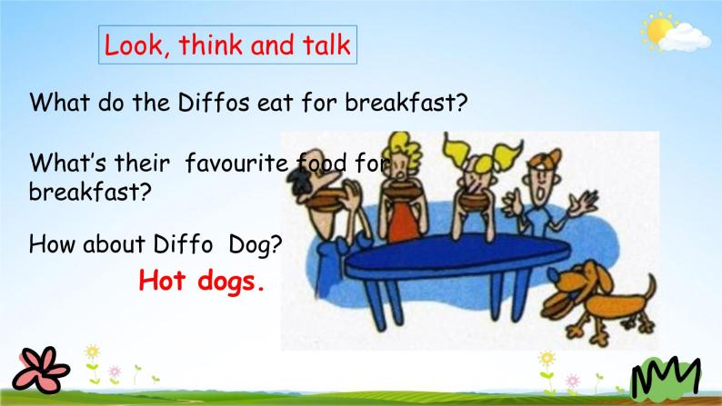 2020-2021学年Unit 4 My FavouritesLesson 24 The Diffos教学ppt课件-教习网|课件下载