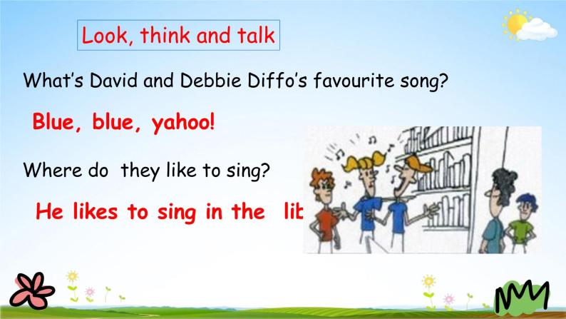 2020-2021学年Unit 4 My FavouritesLesson 24 The Diffos教学ppt课件-教习网|课件下载