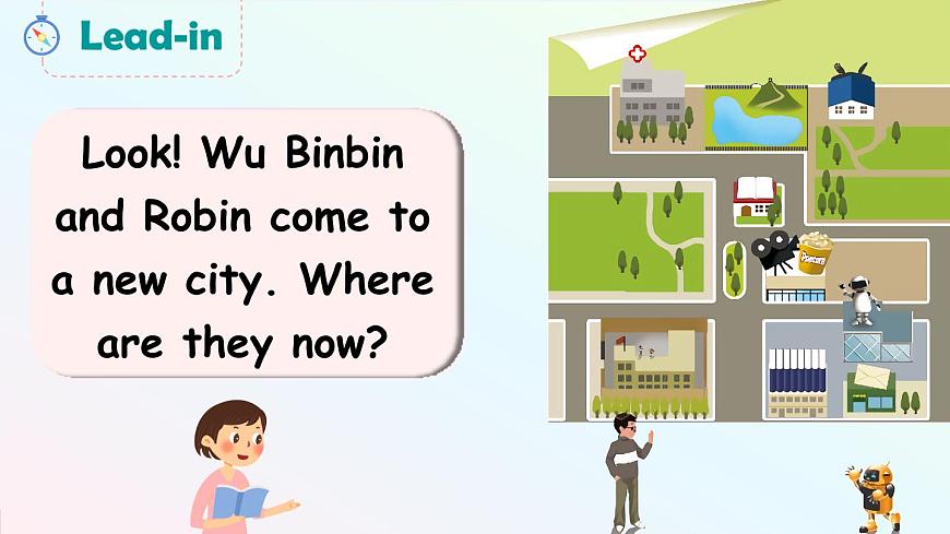 小学人教版 (PEP)Unit 1 How can I get there? Part A完整版ppt课件-课件下载-教习网