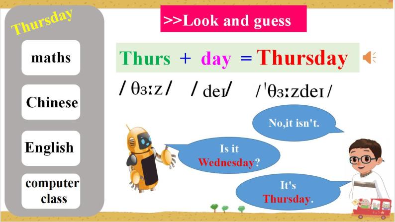 英语Unit 2 My week Part A示范课课件ppt-教习网|课件下载