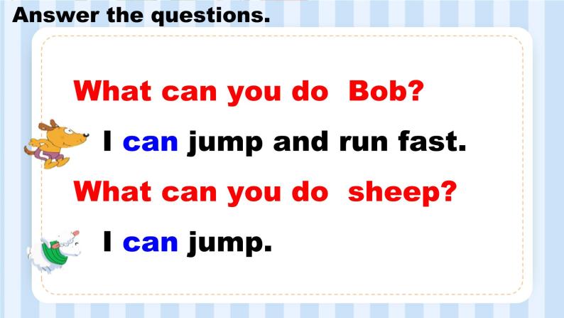 英语三年级上册Unit 1 I can jump far.课堂教学ppt课件-教习网|课件下载