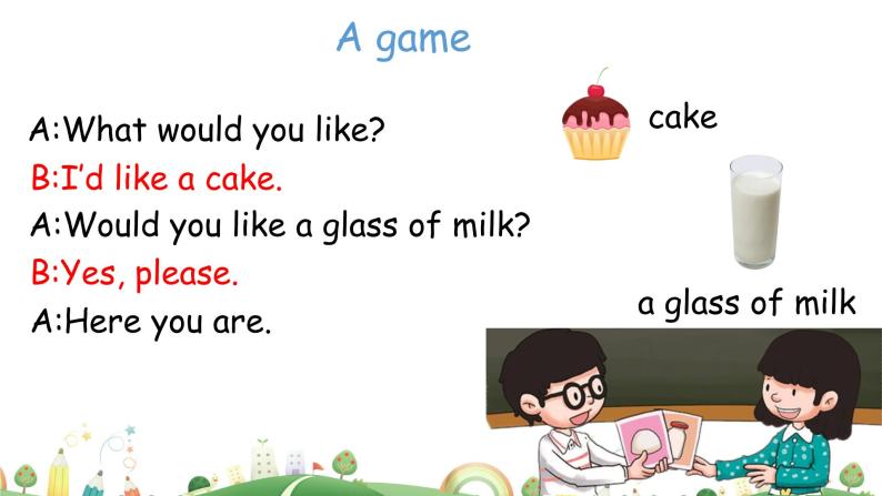 小学英语科普版五年级上册Lesson 7 What would you like?授课ppt课件-教习网|课件下载