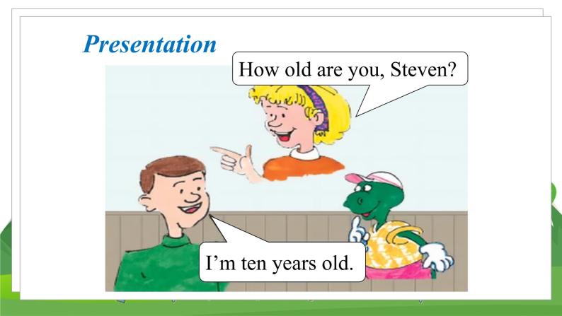 小学英语冀教版 (三年级起点)四年级下册Lesson 13 How Old Are You?课堂教学课件ppt-教习网|课件下载