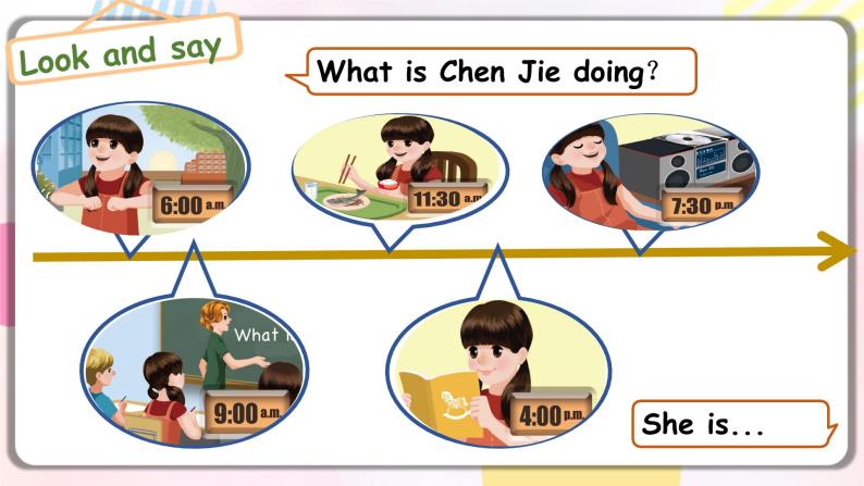 人教版 (PEP)五年级下册Unit 6 Work quietly! Part B课堂教学ppt课件-教习网|课件下载