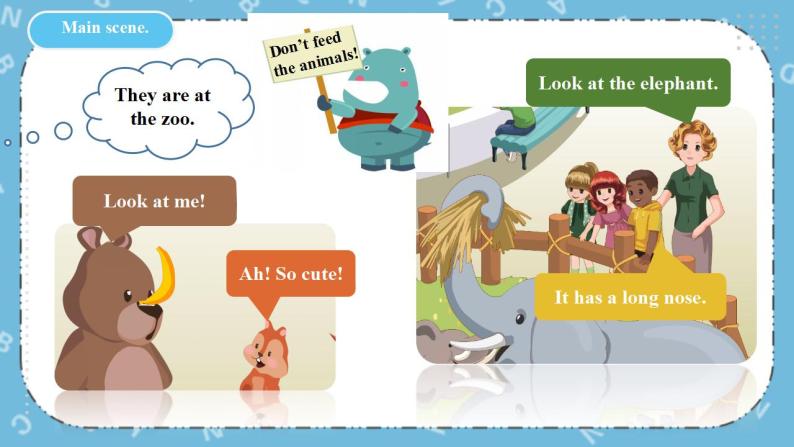Unit 3《 At the zoo PA Let's talk》 课件+教案+同步练习+音视频素材-教习网|课件下载