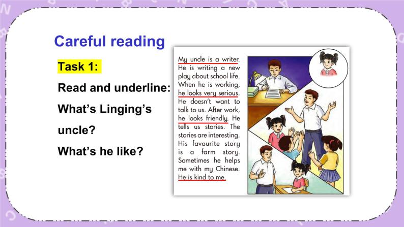 小学英语湘少版五年级下册Unit 9 He's kind to Children.试讲课课件ppt-教习网|课件下载