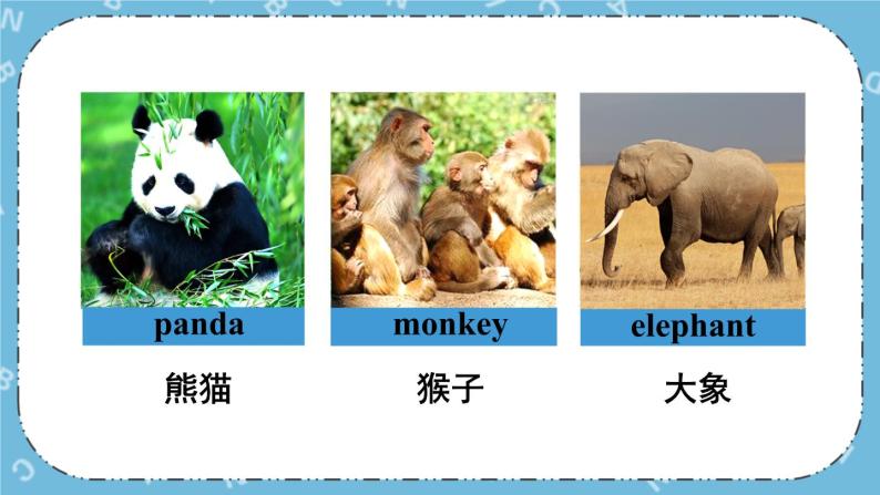 小学英语冀教版 (三年级起点)三年级下册Lesson 7 At the Zoo公开课ppt课件-教习网|课件下载