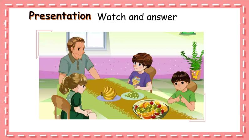 人教版 (PEP)三年级下册Unit 5 Do you like pears? Part B课文ppt课件-教习网|课件下载