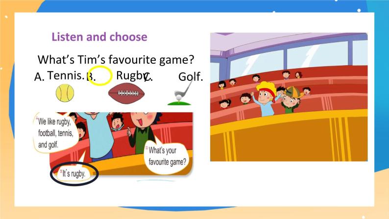 北京版英语五上 Unit 6 What are your favourit sports(1) PPT课件-教习网|课件下载