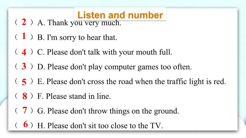 教科版 (广州)Unit 7 It’s the polite thing to do优质课件ppt-教习网|课件下载