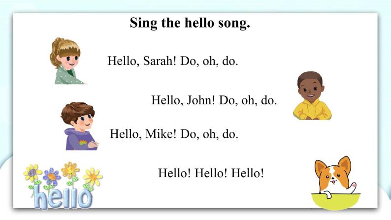 Unit 1 Hello！PA Let's learn 课件+教案+同步练习+音视频素材-教习网|课件下载