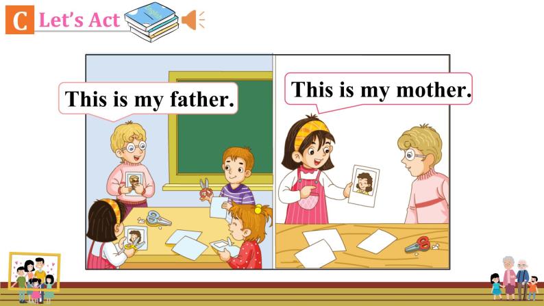 小学英语湘少版三年级上册Unit 5 This is my family课堂教学课件ppt-教习网|课件下载