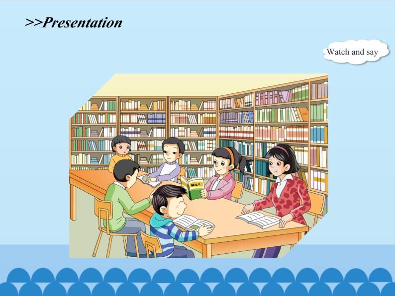 小学英语Unit 4 Don't talk here.课文内容课件ppt-教习网|课件下载