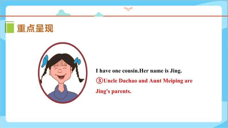 冀教版 (三年级起点)五年级上册Lesson 1 Li Ming's Big Family优质习题ppt课件-教习网|课件下载