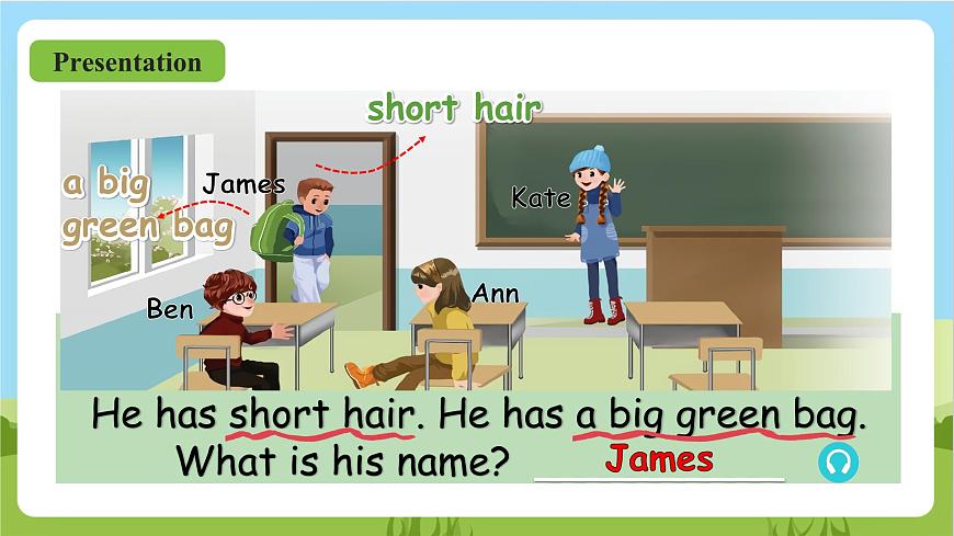 人教版英语四年级上册Unit 3 《My friends PB Read and write &PC story tim》课件+单元整体教案 ...