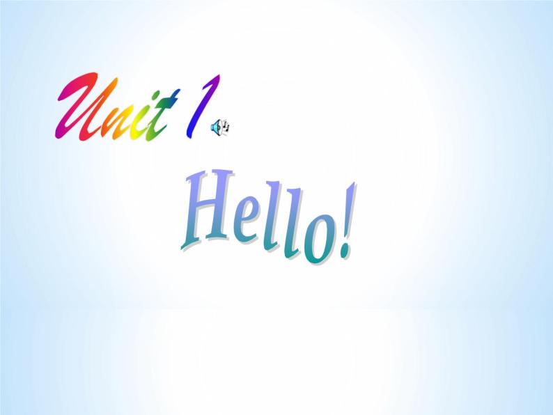 小学外研版 (一年级起点)Unit 1 Hello?评课课件ppt-教习网|课件下载