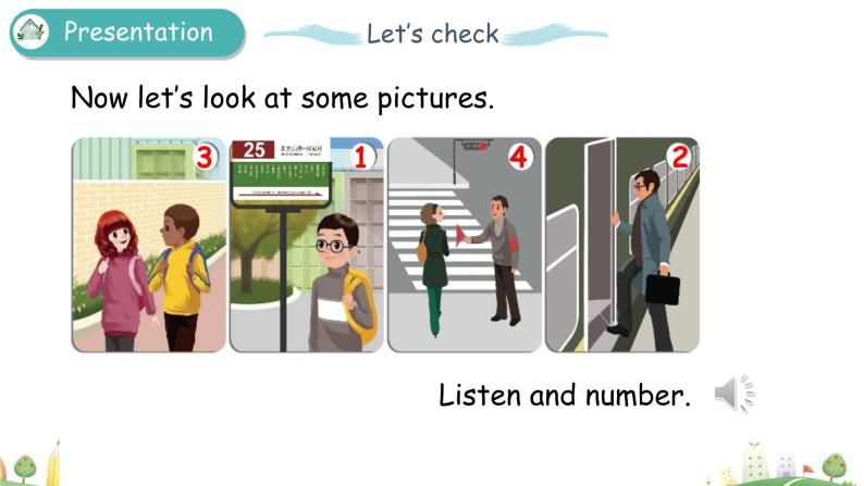 人教版 (PEP)六年级上册Unit 2 Ways to go to school Part B公开课ppt课件-教习网|课件下载