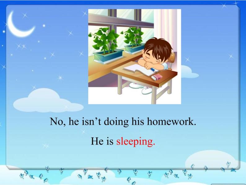 小学英语外研版 (一年级起点)二年级下册Unit 1 Sam isn’t tidying his room.示范课课件ppt-教习网|课件下载