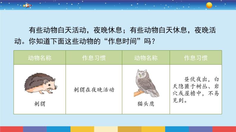 科学五年级下册11 昼夜对动物的影响获奖授课课件ppt-教习网|课件下载