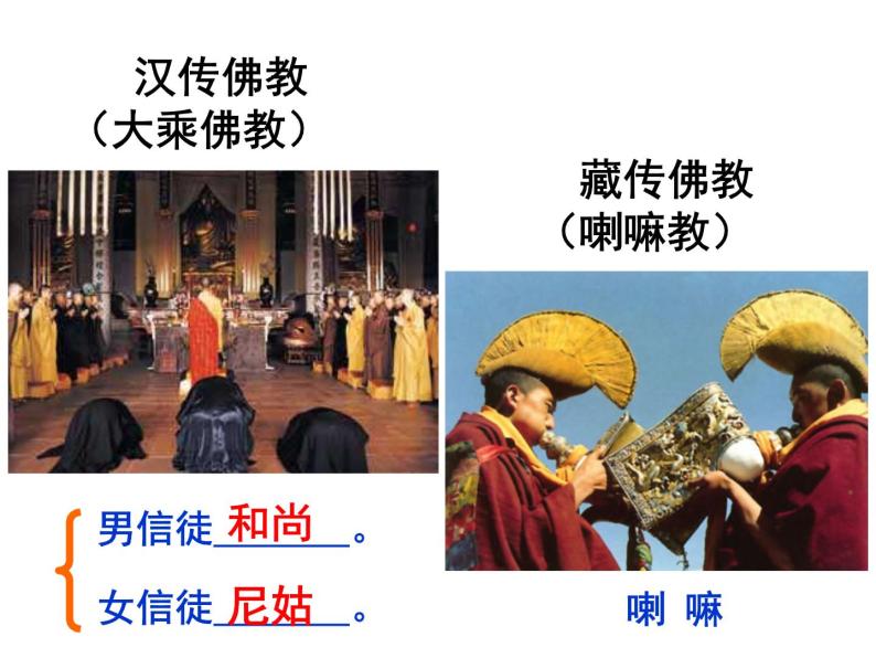 人教版 新课标七年级上册第二节 世界的语言和宗教教课ppt课件 教习网课件下载