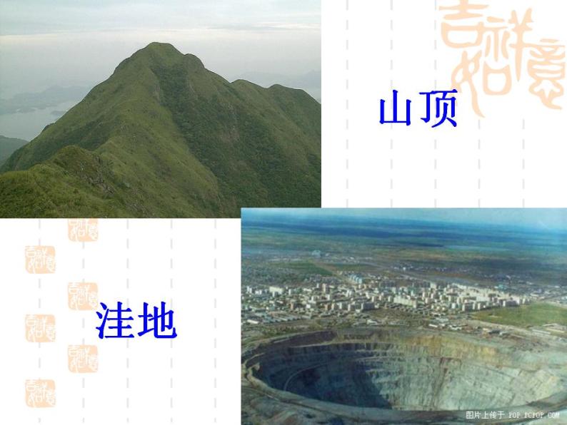人教版 新课标七年级上册第四节 地形图的判读授课ppt课件 教习网课件下载