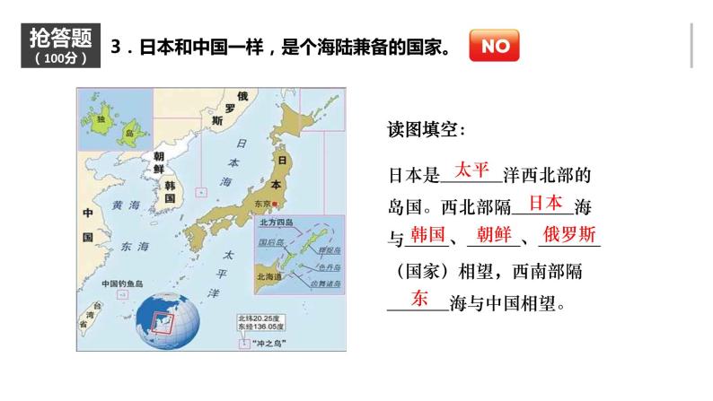 初中人教版 新课标第一节 日本教学演示课件ppt 教习网课件下载
