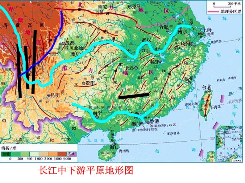 初中地理商务星球版八年级下册第二节 长江中下游平原课文配套ppt课件 教习网课件下载