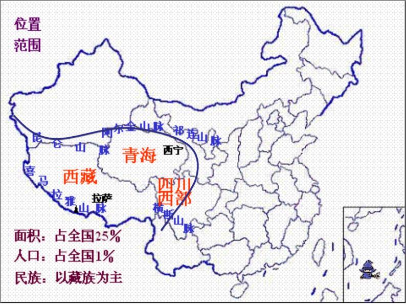 粤教版八年级下册第四节 青藏地区备课课件ppt 教习网课件下载