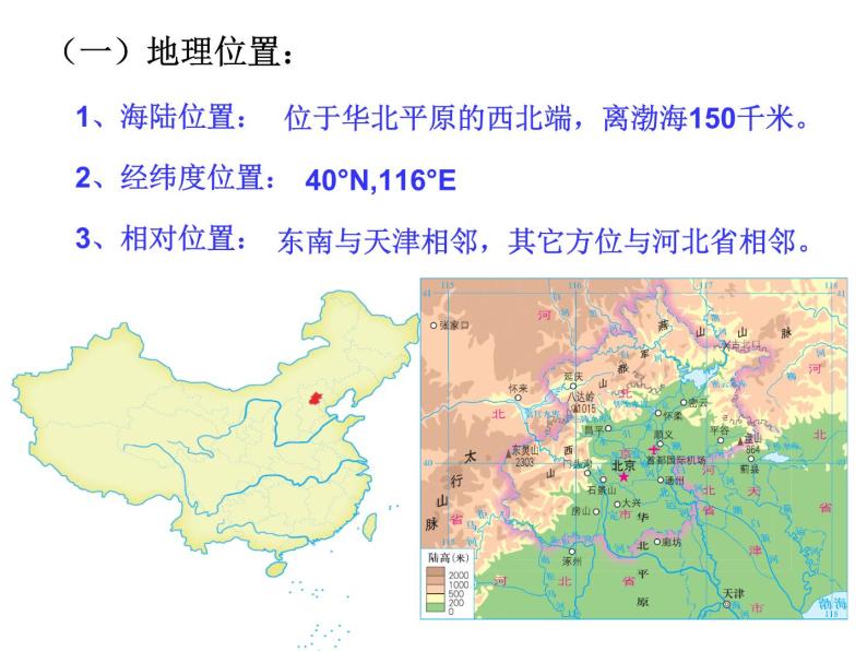 中图版七年级下册第七章 认识我国的区域第一节 首都北京授课课件ppt 教习网课件下载