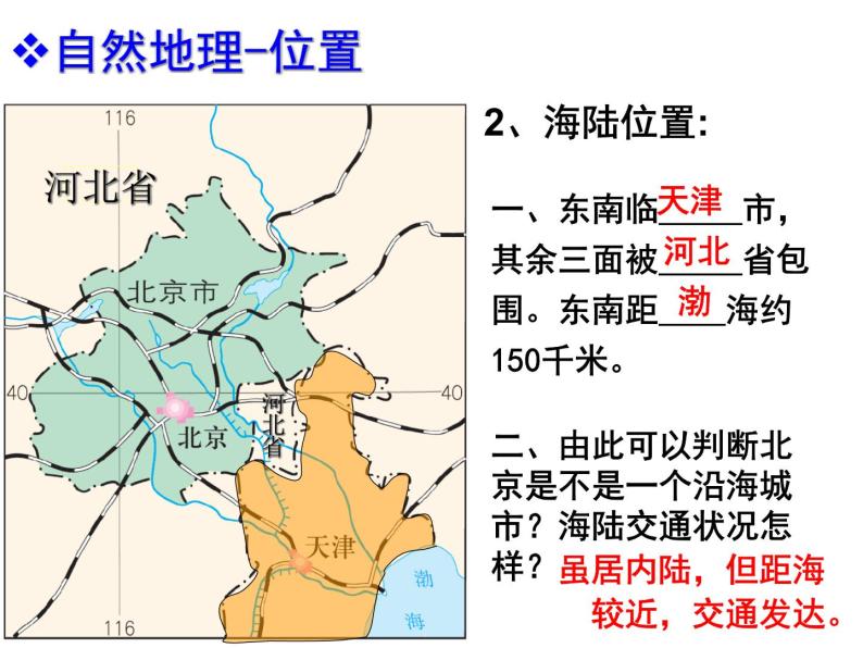 初中地理中图版七年级下册第一节 首都北京集体备课ppt课件 教习网课件下载