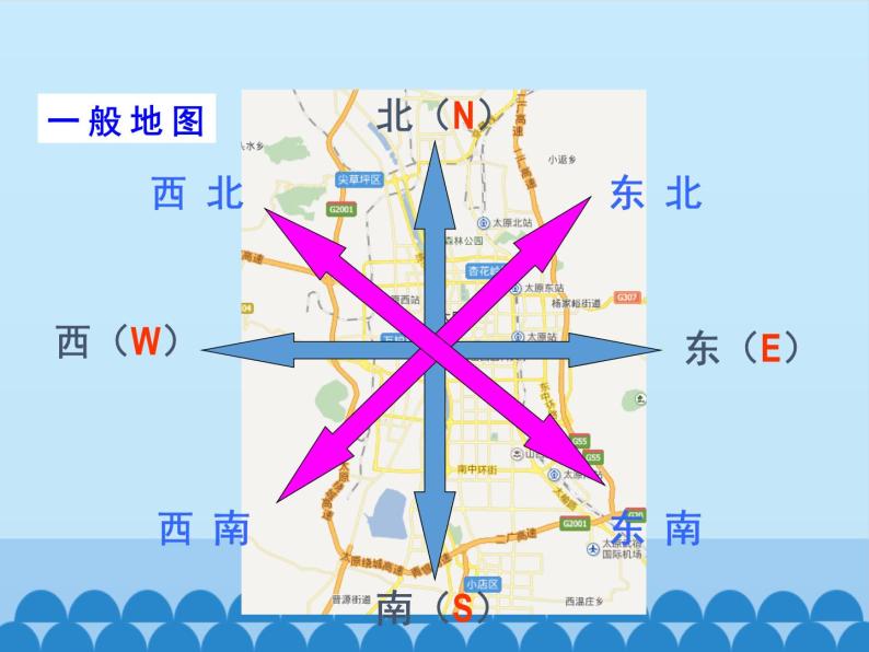 初中地理晋教版七年级上册21认识地图说课课件ppt 教习网课件下载