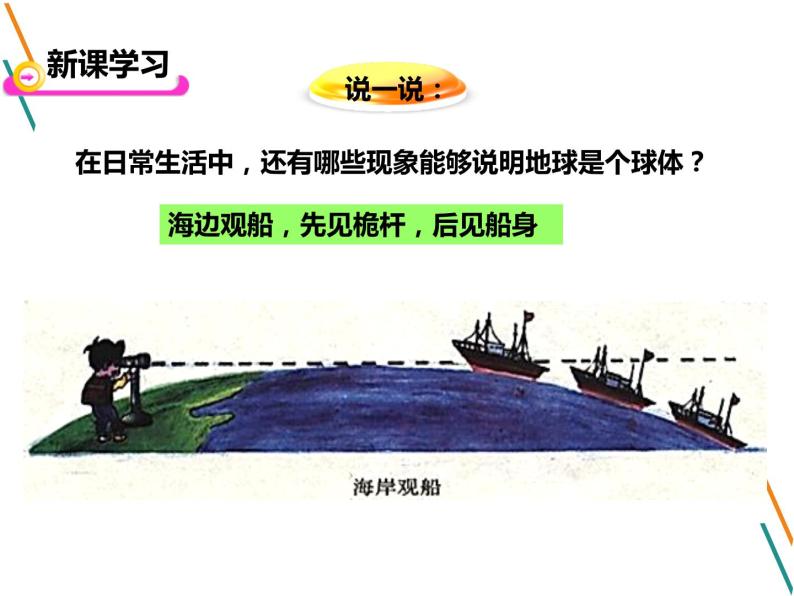 粤教版七年级上册第一节 地球的形状与大小课文配套课件ppt 教习网课件下载