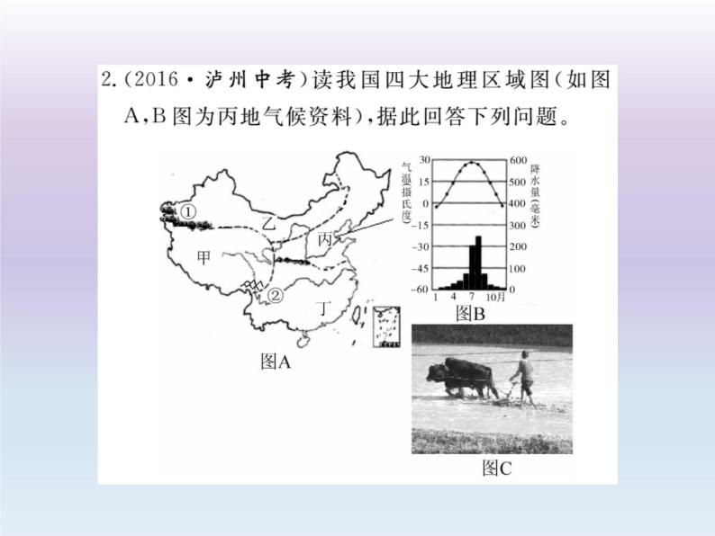 人教版 新课标八年级下册第五章 中国的地理差异复习课件ppt 教习网课件下载