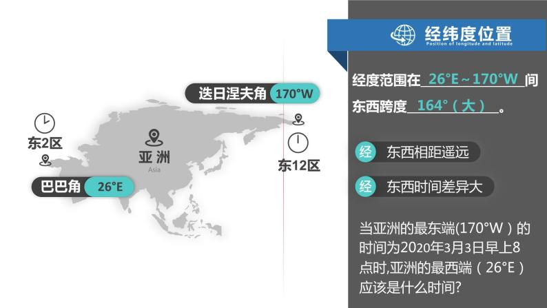 初中地理人教版 新课标七年级下册第六章 我们生活的大洲——亚洲第一节 位置和范围备课课件ppt 教习网课件下载