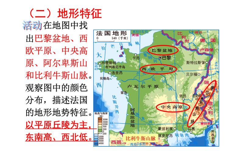 初中地理湘教版七年级下册第四节 法国课堂教学ppt课件 教习网课件下载