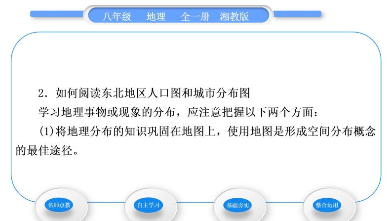 初中地理湘教版八年级下册第二节 东北地区的人口与城市分布习题课件ppt 教习网课件下载