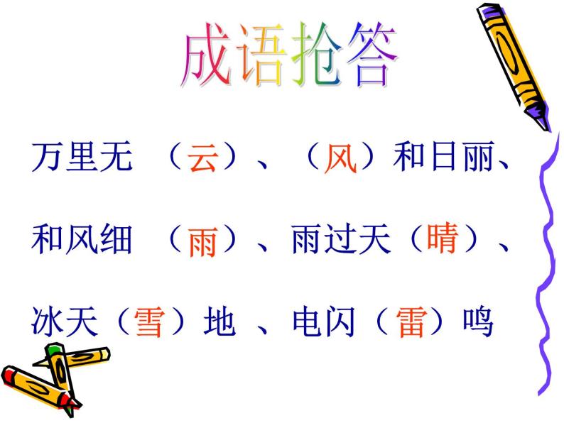 人教版 新课标七年级上册第一节 多变的天气教课内容课件ppt 教习网课件下载