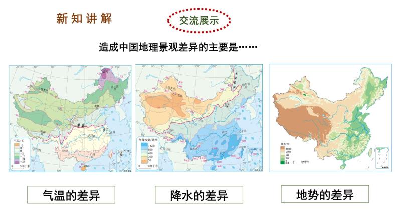 初中地理人教版 新课标八年级下册第五章 中国的地理差异课文ppt课件 教习网课件下载