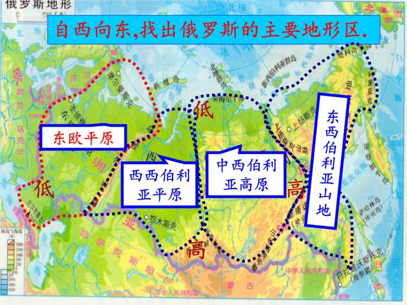 人教版 新课标七年级下册第七章 我们邻近的国家和地区第四节 俄罗斯备课课件ppt 教习网课件下载