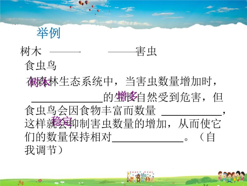 生态系统的自我调节ppt课件免费下载 教习网课件下载