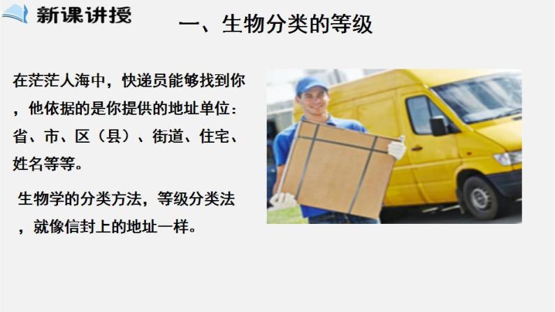 人教版 新课标八年级上册第二节 从种到界课前预习ppt课件 教习网课件下载