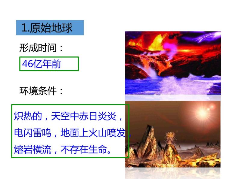 人教版 新课标八年级下册第一节 地球上生命的起源集体备课ppt课件 教习网课件下载