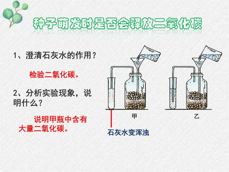 初中生物北师大版七年级上册第2节 呼吸作用示范课ppt课件 教习网课件下载