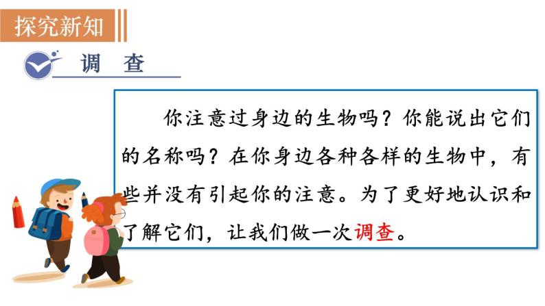 2021学年第二节 调查周边环境中的生物教学演示课件ppt 教习网课件下载