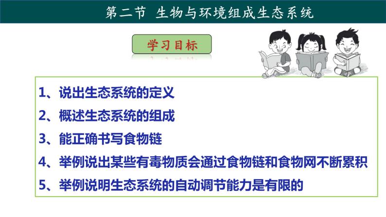 初中生物人教版 新课标七年级上册第二节 生物与环境组成生态系统集体备课ppt课件 教习网课件下载